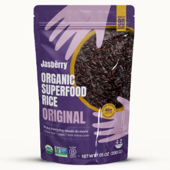 Jasberry Organic Rice Original 200g (Ready to eat)