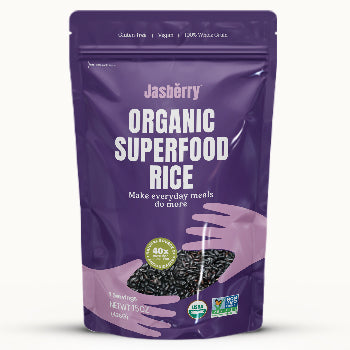 Jasberry Organic Raw Rice 465g