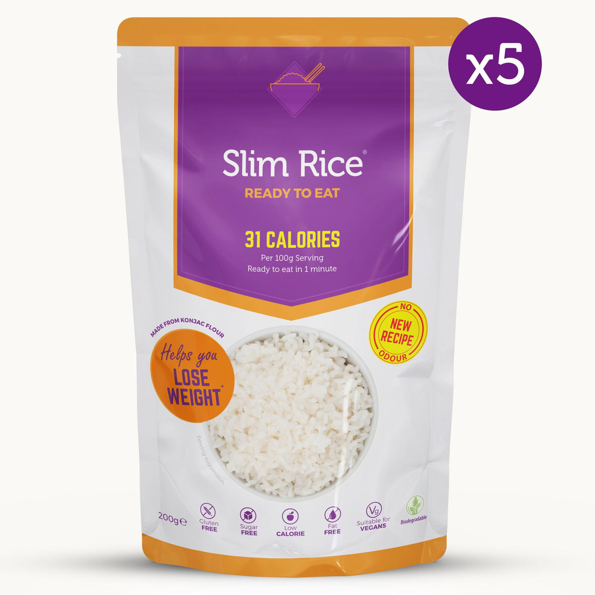 Buy Slim Rice No Drain 200g Online from Eat Water