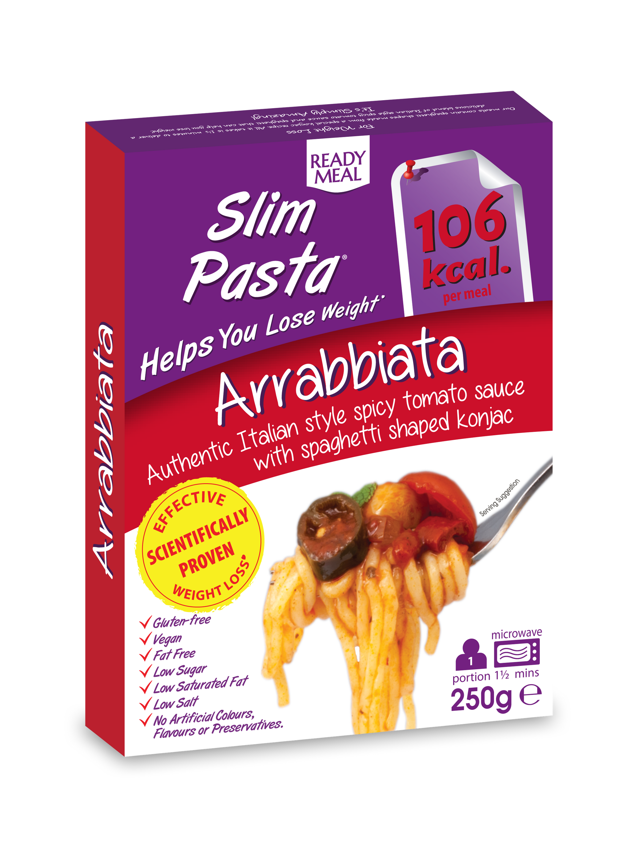 Arrabbiata with Slim Pasta Spaghetti | Calorie Watchers Ltd
